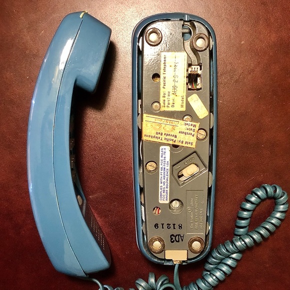 Pacific Telephone Nevada Bell | Other | Trimline Push Button Dial ...
